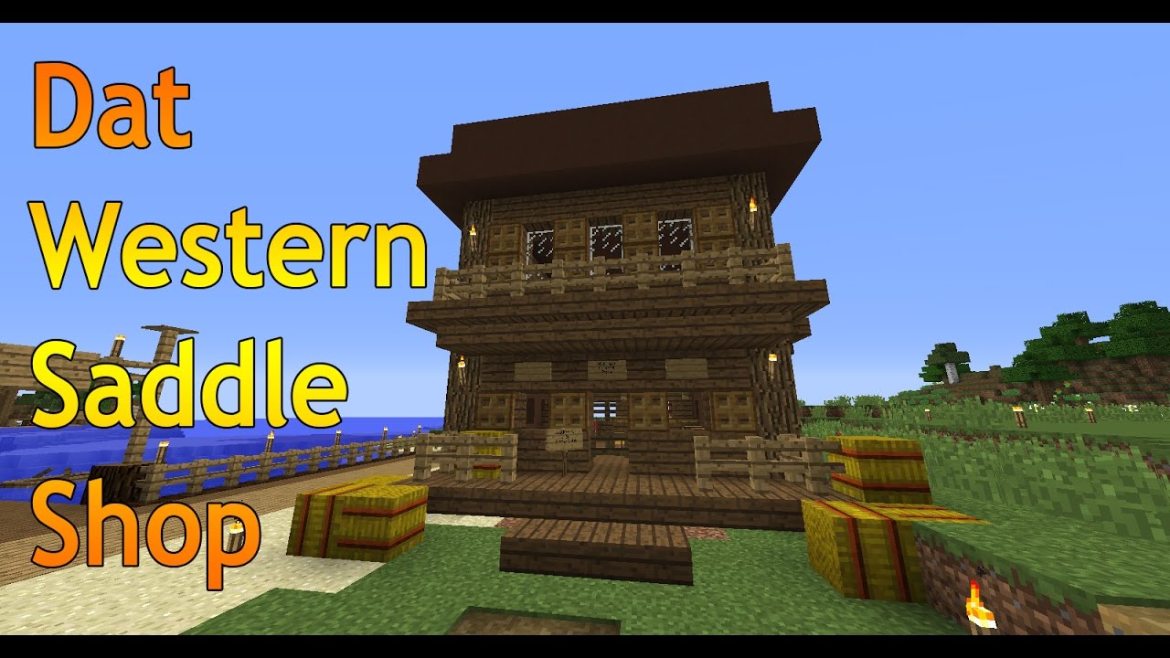 DAT WESTERN SADDLE SHOP - PS Minecraft (67) - Minecraft Let's Play ...