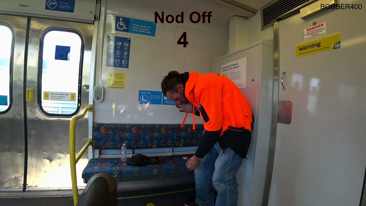 Off His Head on Public Transport/PTV Train/Werribee Line - YouTube