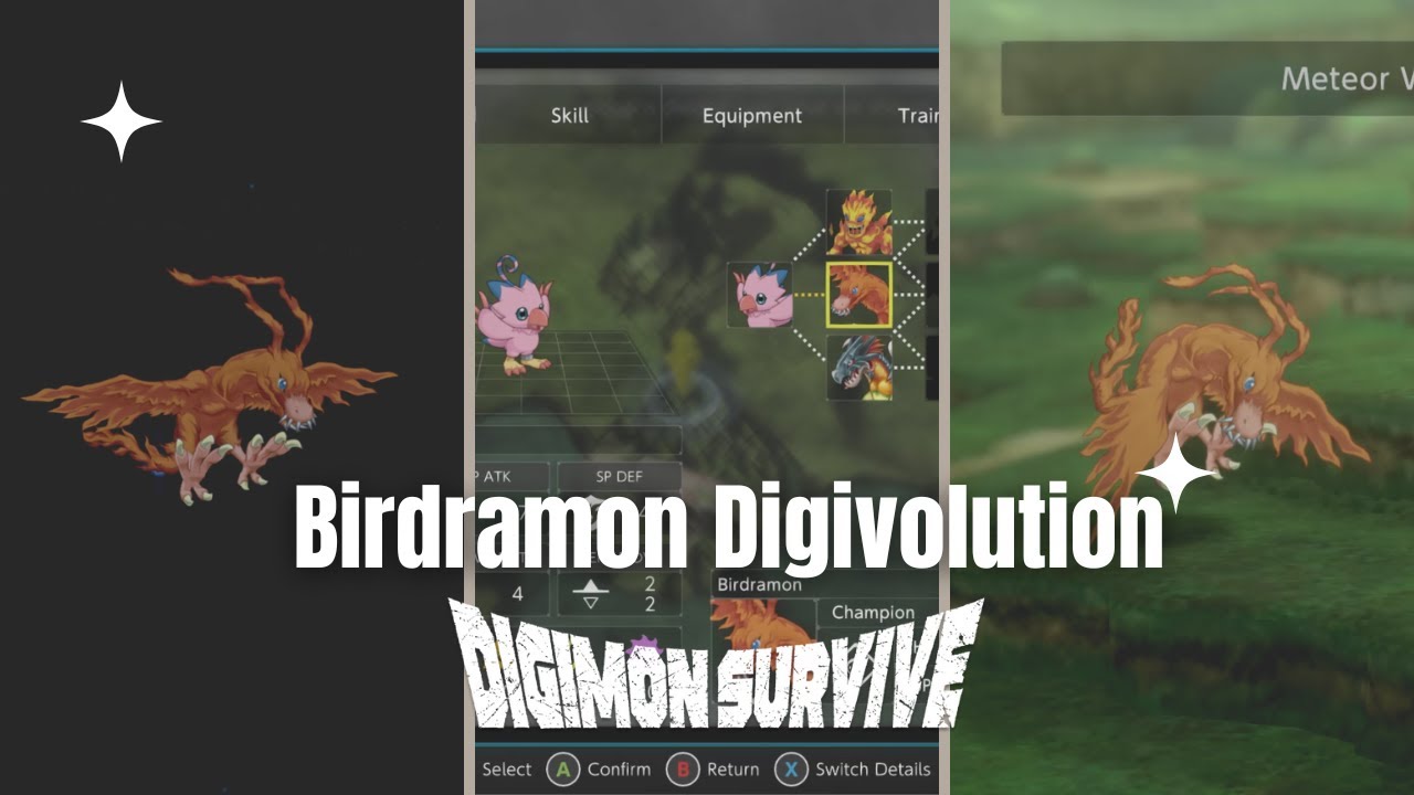 Birdramon Digivolution and Special attacks | Digimon Survive - YouTube