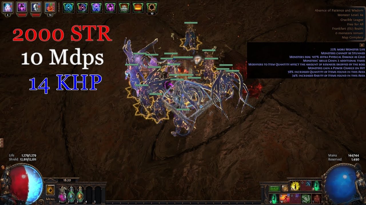 [Path of Exile 3.21] Baron Zombie ( Upgrade 2 ) - YouTube