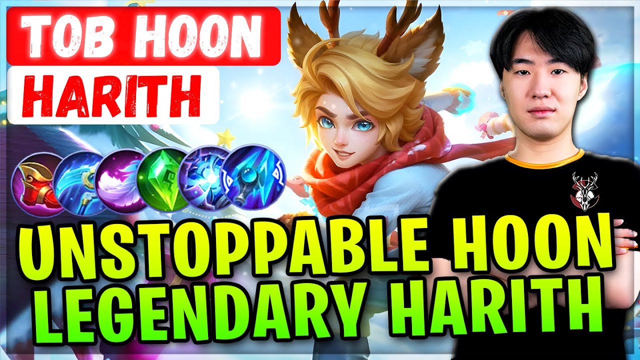 Unstoppable Hoon Legendary Harith [ ToB Hoon Harith ] Mobile Legends ...