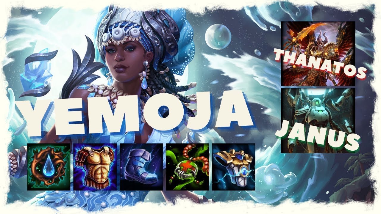 Smite Classic Joust Map Yemoja Support Gameplay | META HUNTING - YouTube