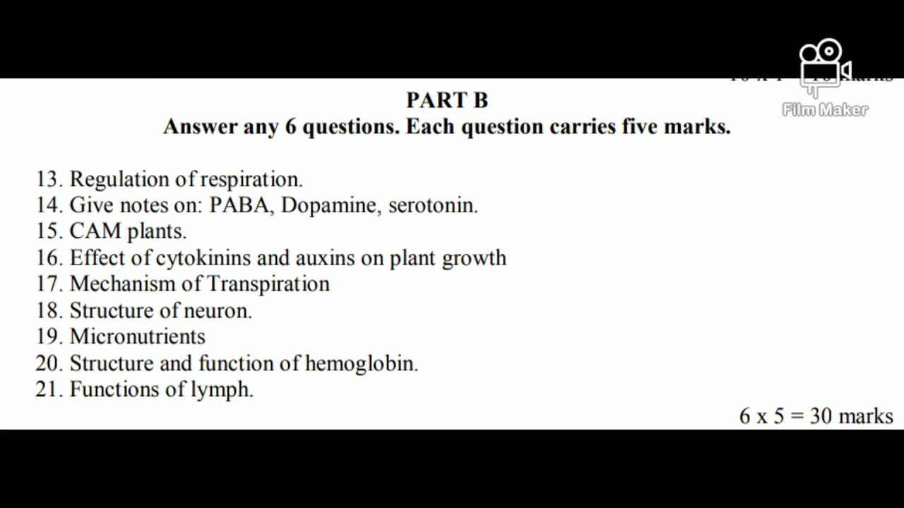 BSc Biotechnology Model Question Paper Semester I BT1CRT01 BASIC LIFE ...
