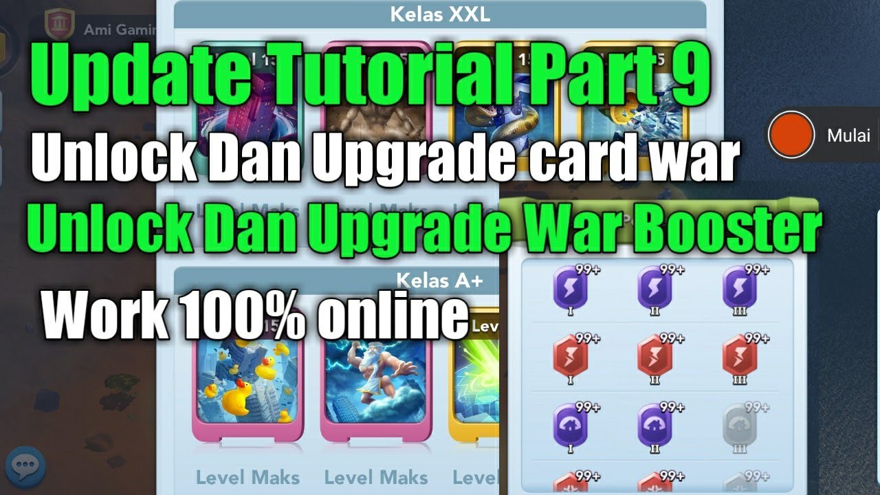 Cara Cheat Simcity Buildit Part 09 ( Unlock Card war Dan Booster War ...
