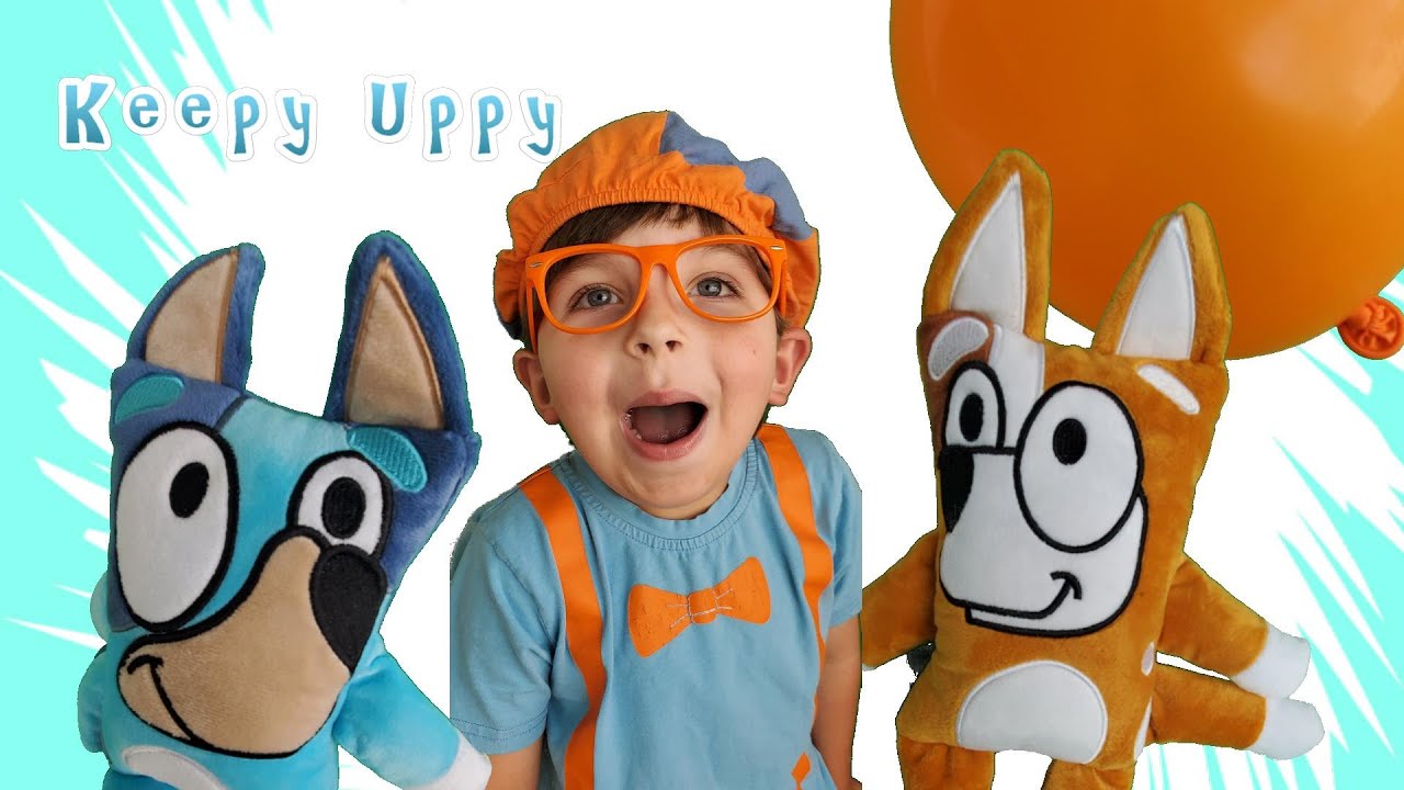 Bingo and Bluey Keepy Uppy | Wash your hands | Fighting germs | Blippi ...