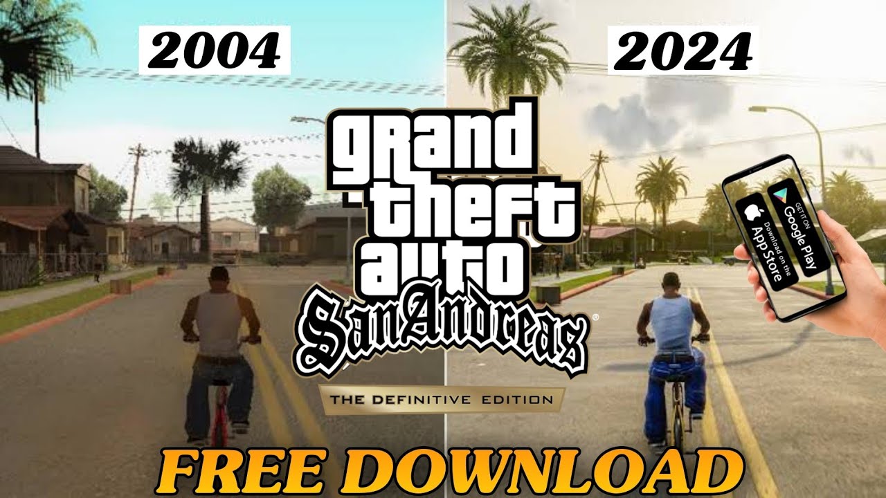 GTA SAN ANDREAS/GTA SA DEFINITIVE EDITION ANDROID/GTA SA DEFINITIVE ...