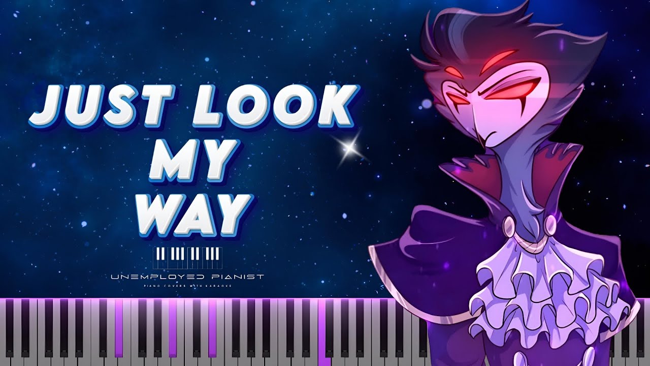 Just Look My Way - Helluva Boss (Piano cover | Tutorial | Karaoke ...