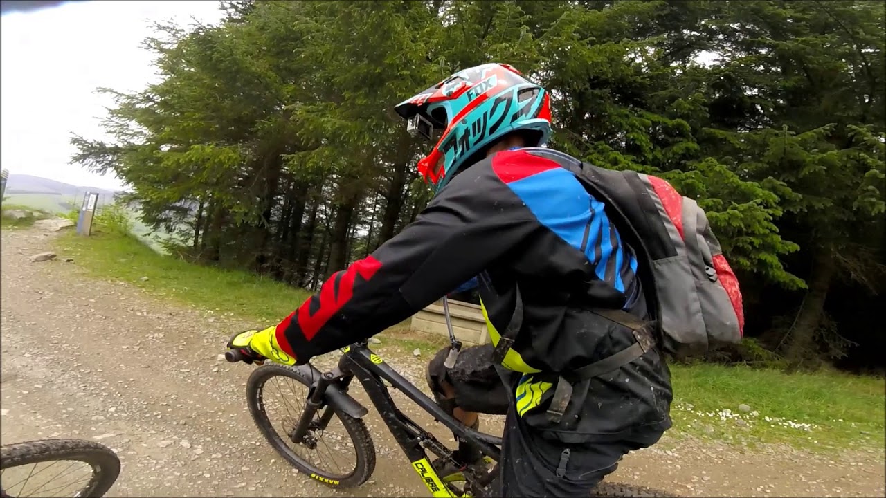 7Stanes - Innerleithen MTB Red XC Trail June 2019 - YouTube