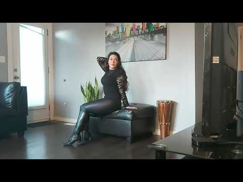 Leather Leggings & Black Boots Outfit - luciana_silvestref