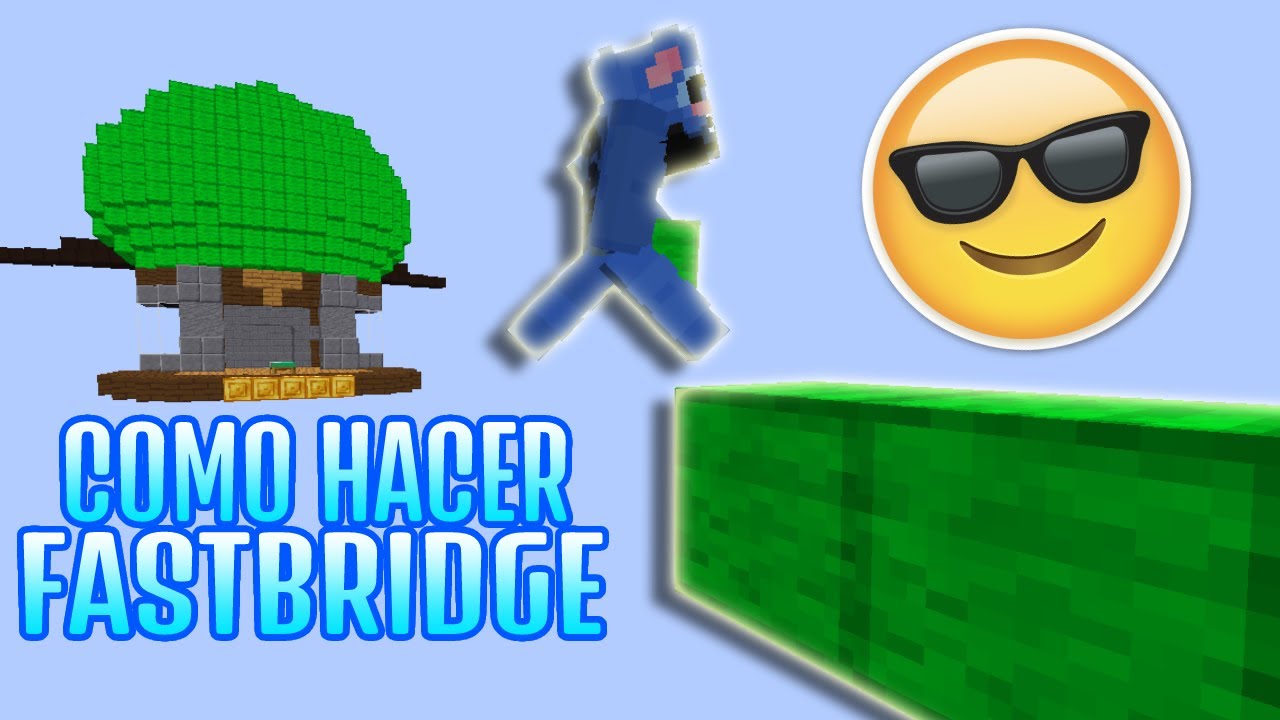 COMO Hacer FASTBRIDGE Sencillo🔥 | TUTORIAL MINECRAFT - YouTube