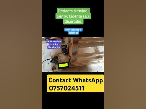 Lucrari licenta Proiecte disertație Mecatronica Arduino #licenta # ...