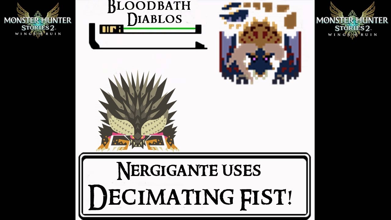 MHST2: Nergigante vs Bloodbath Diablos - YouTube