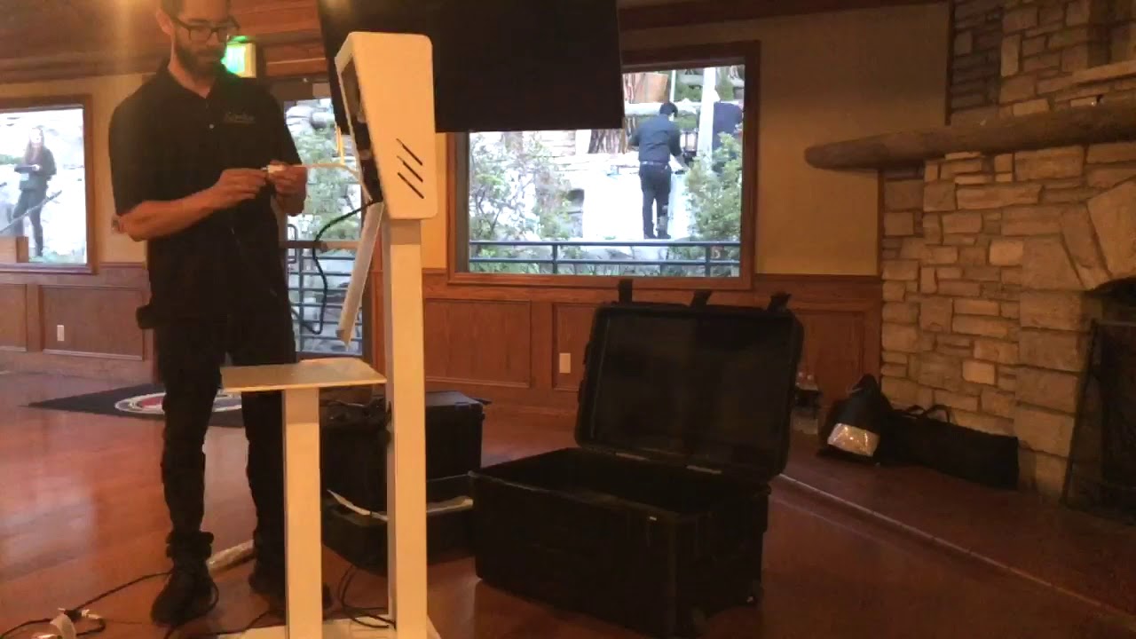 Photo Booth Event Setup #1 | Start Your Photo Booth Business - YouTube