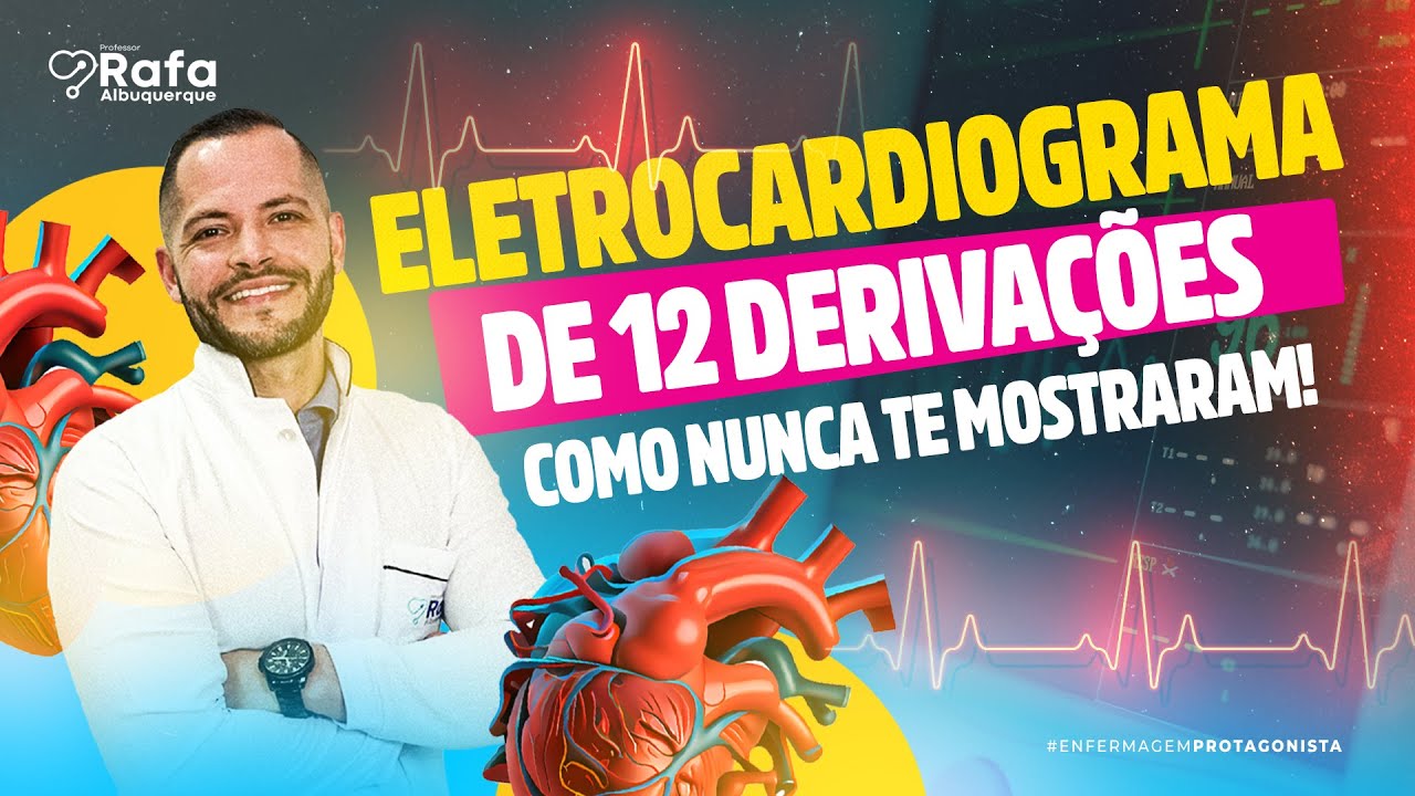 O que é ELETROCARDIOGRAMA DE 12 DERIVAÇÕES - YouTube