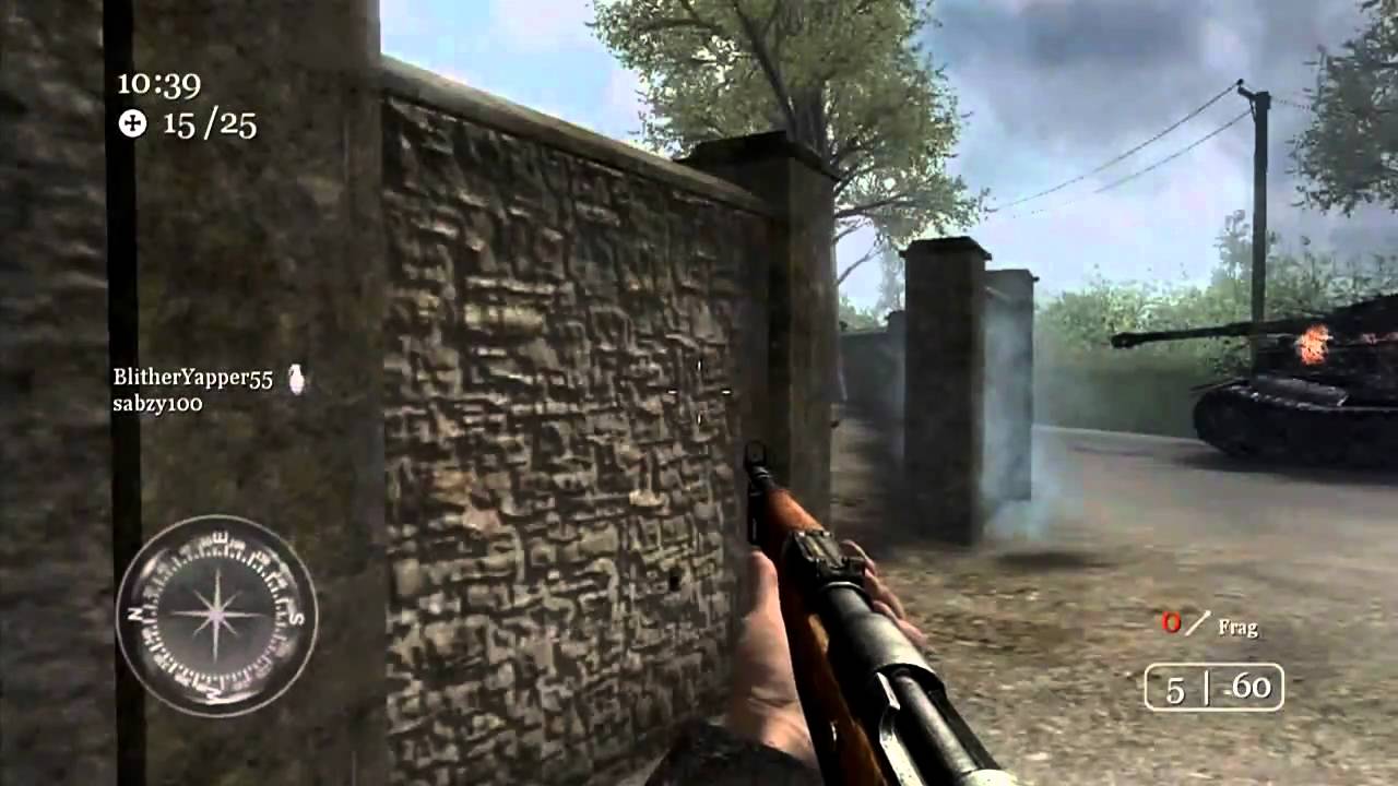 CoD2 - Burgundy Deathmatch Commentary - Latency issues within the CoD ...