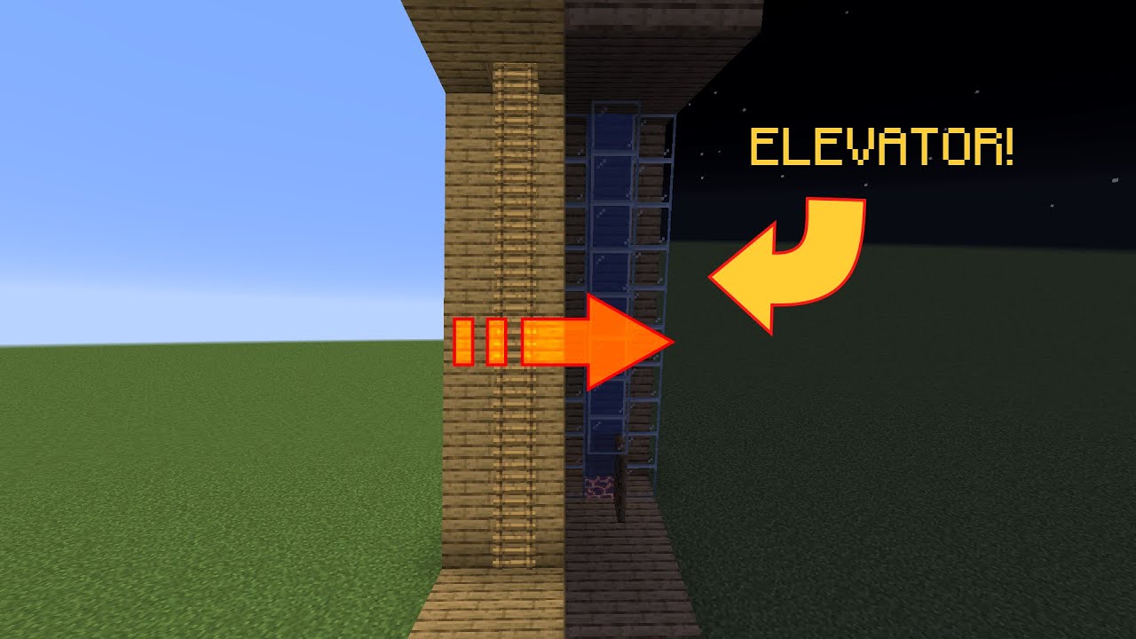 Quick Tutorial: How to Build a Water Elevator in Minecraft 1.15.2 ...