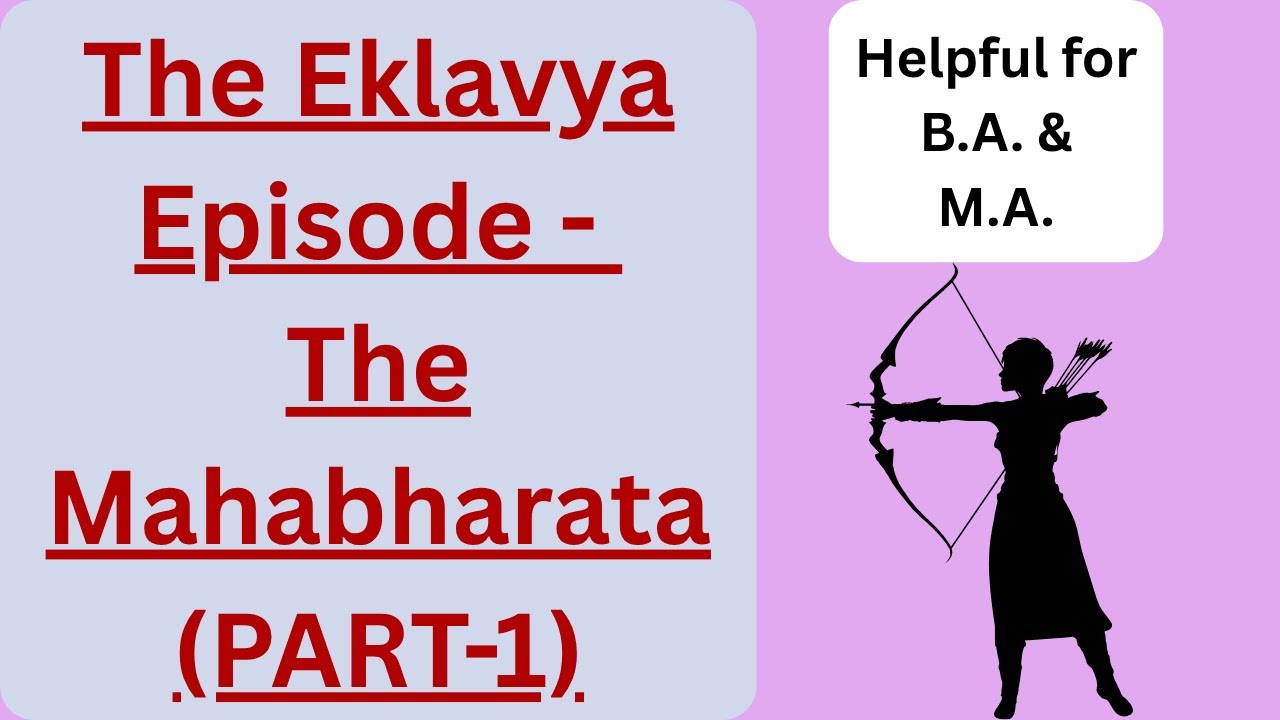 The Eklavya Episode of The Mahabharata (PART I) || Our Guruji - YouTube