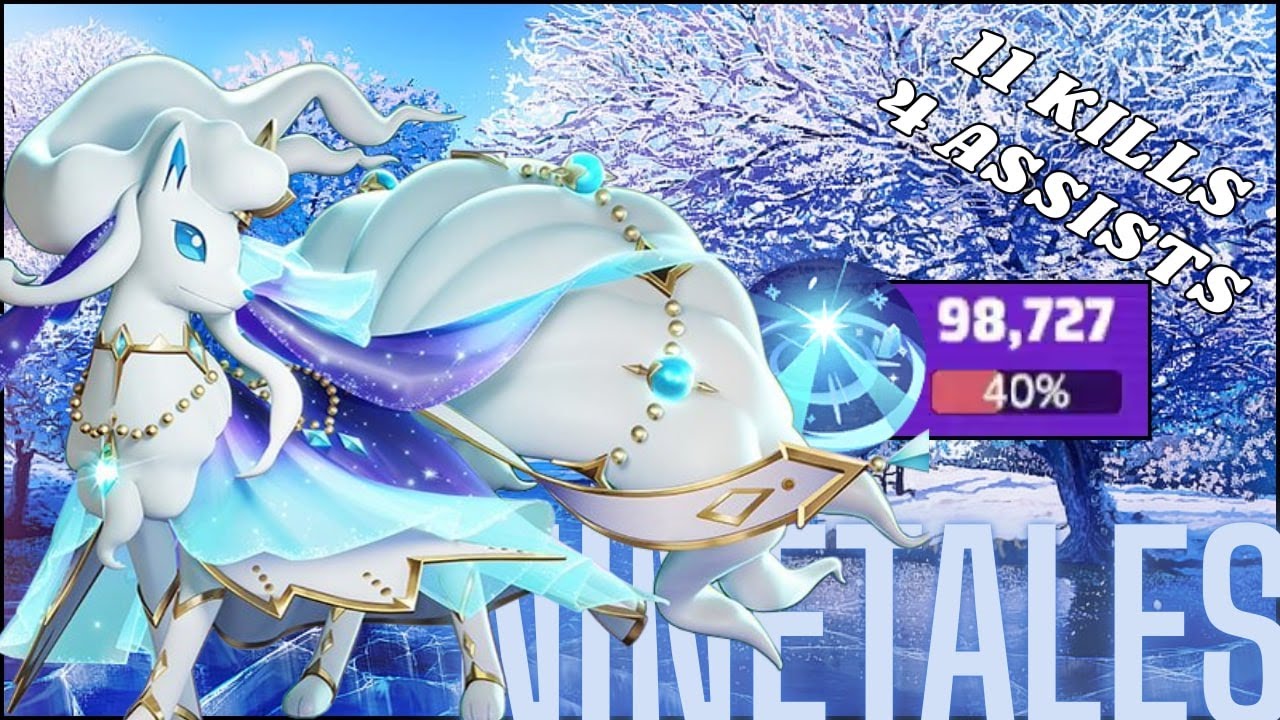 Alolan Ninetales FREEZES Unite. BEST Avalanche Blizzard BUILD | Pokémon ...
