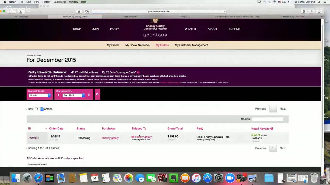 How to Navigate your Younique Back Office - YouTube