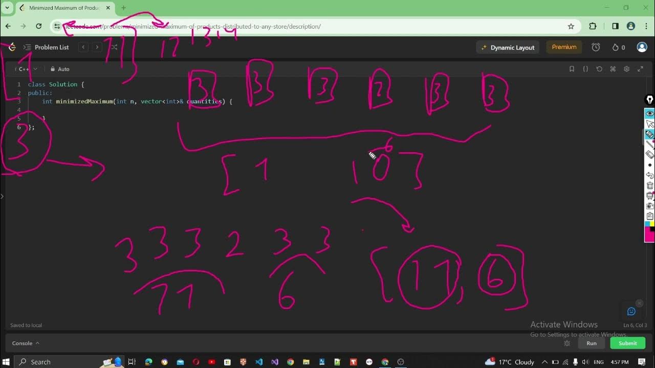 Minimized Maximum of Products Distributed to Any Store - LeetCo - YouTube
