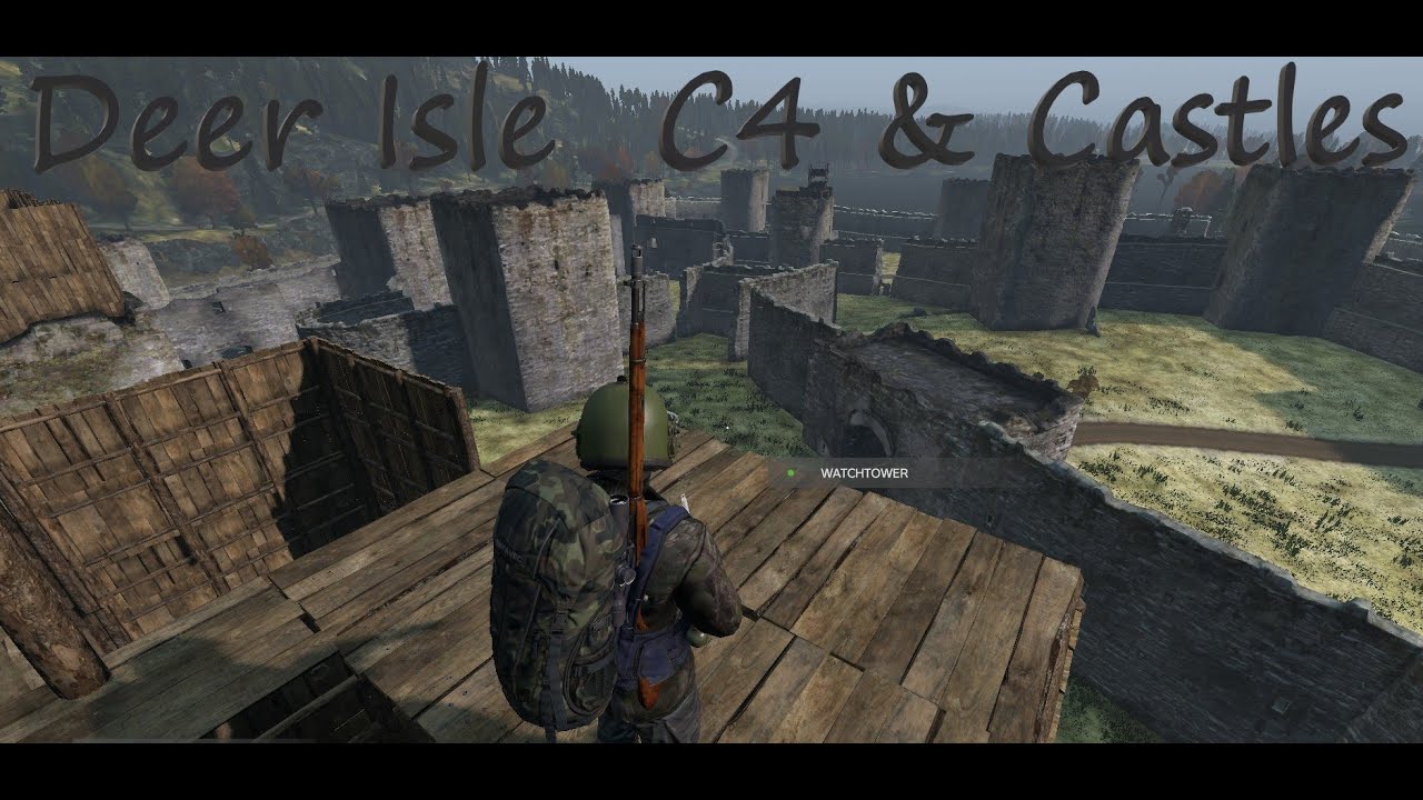 Deer Isle C4 & Castles - DayZ - YouTube