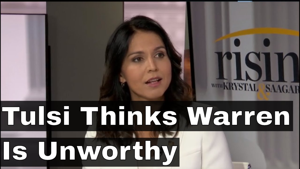 Tulsi Gabbard attacks Elizabeth Warren - YouTube