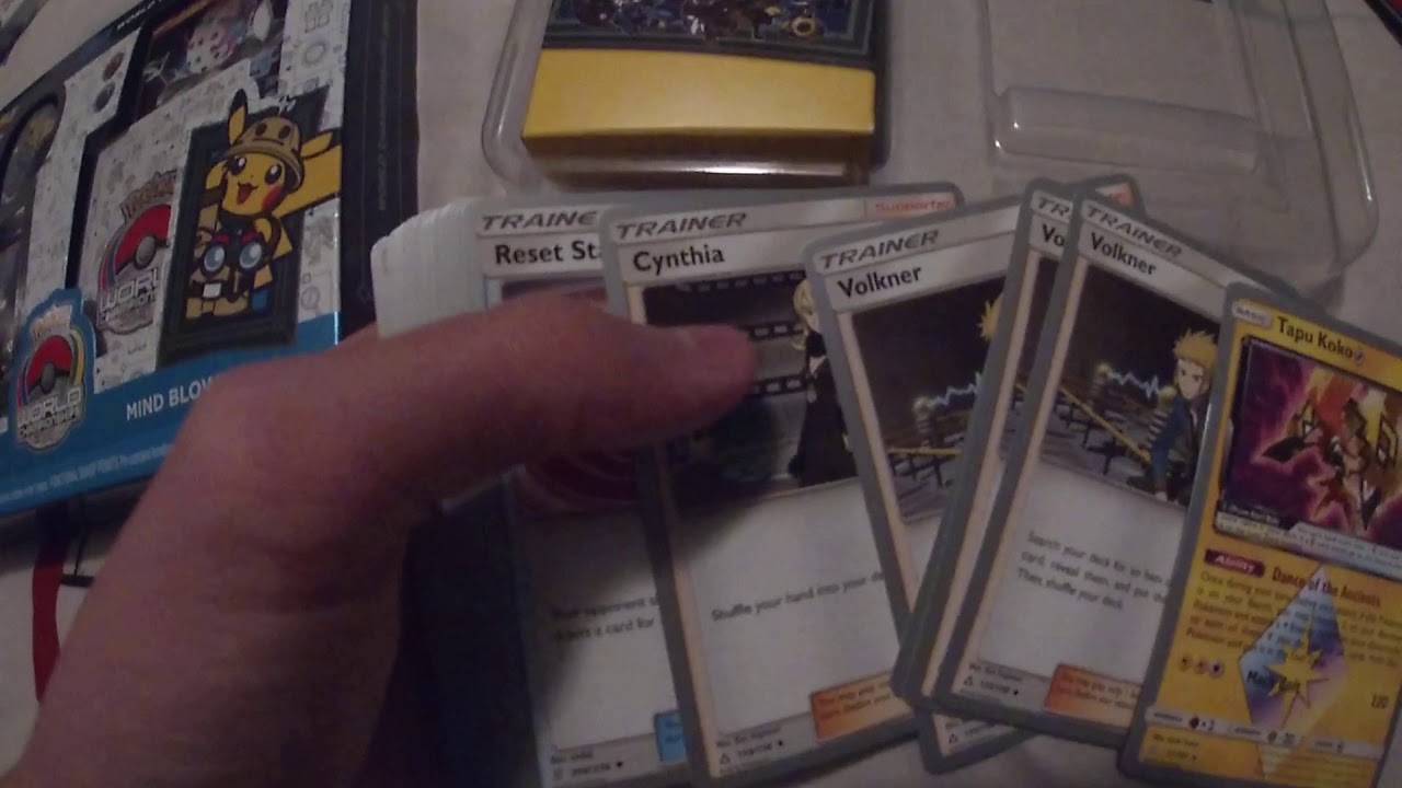 Pokemon World Championships 2019 Deck Opening Part 1 - YouTube
