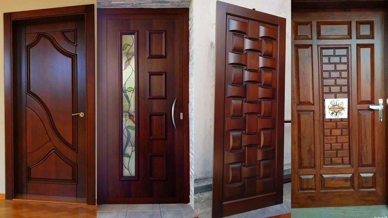 Latest and Trending Wooden Fornt Doors Designs / Modern Wooden Doors ...