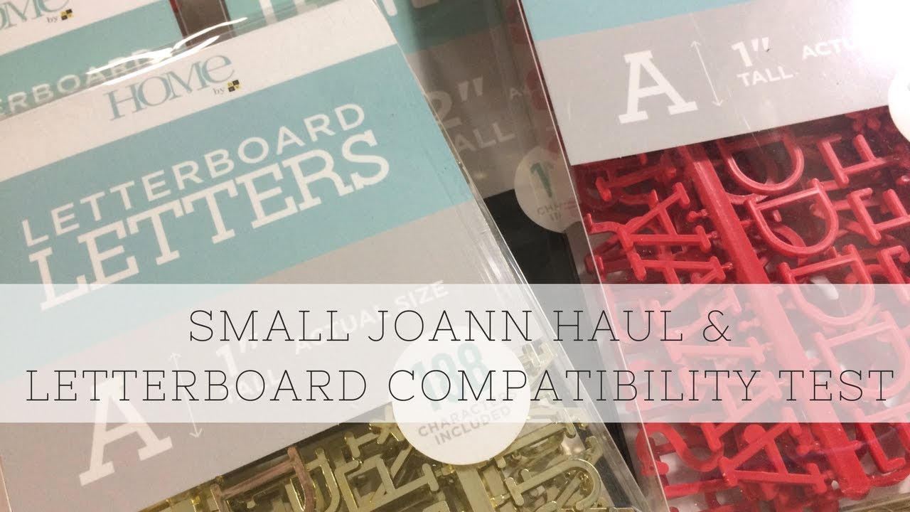 Letterboard Compatibility | DCWV & WalMart Letterboards - YouTube
