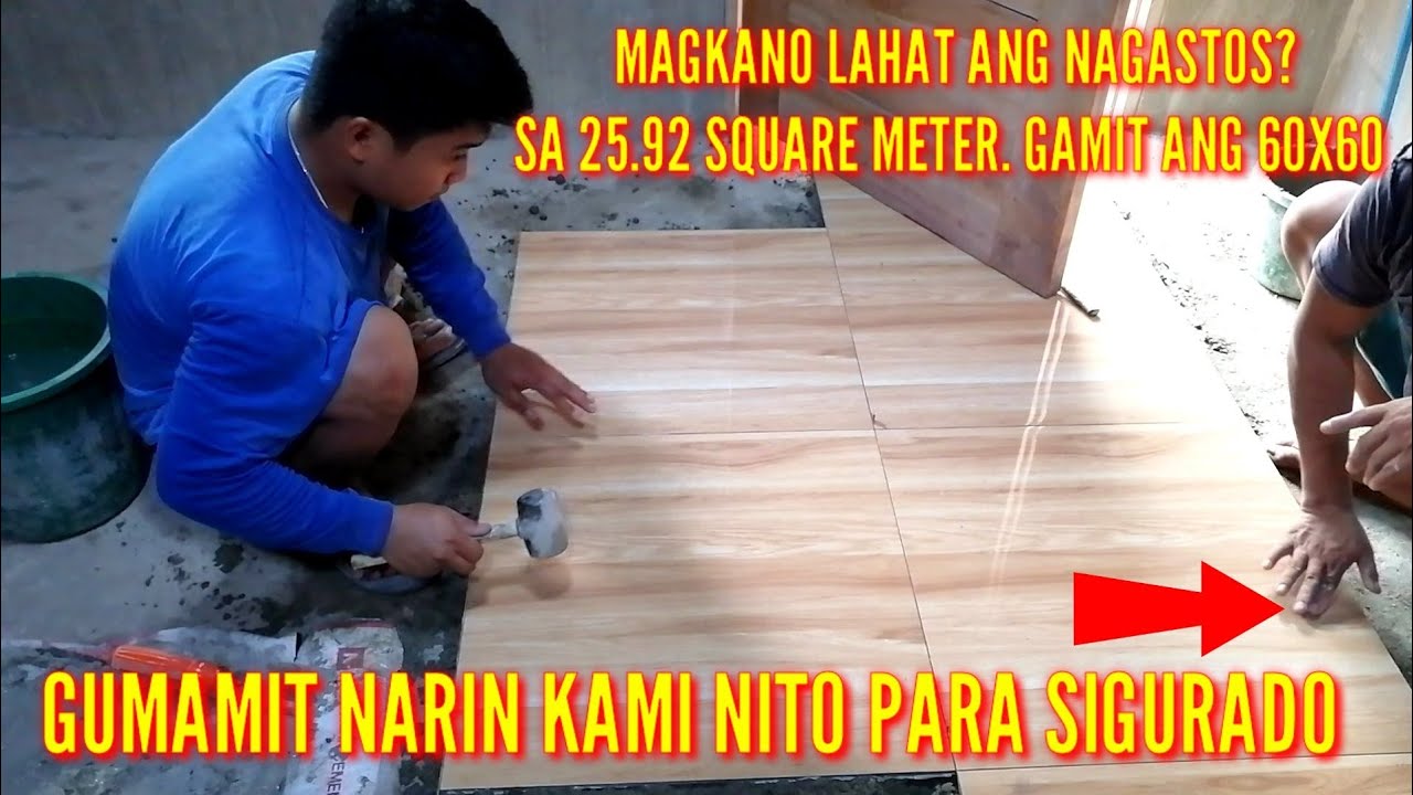 TILES INSTALLATION LAY OUT TO FINISH STEP BY STEP COMPLETE TUTORIAL ...