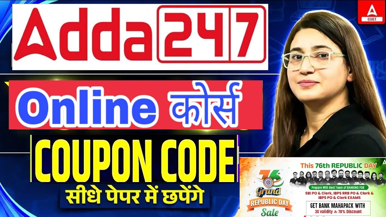 Adda 247 Online Course Discount Coupon Code FREE|Adda 247 Coupon Code ...