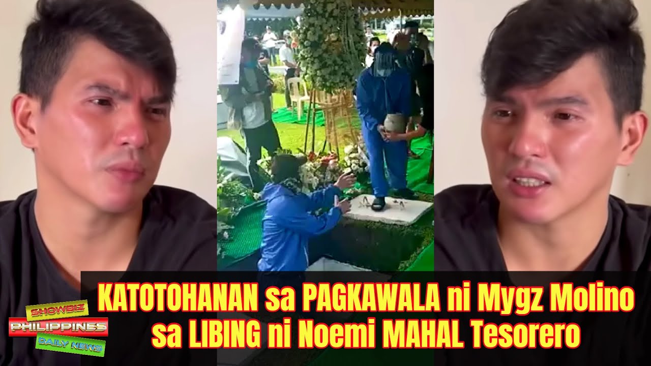 KATOTOHANAN sa PAGKAWALA ni Mygz Molino sa LIBING ni Noemi MAHAL ...