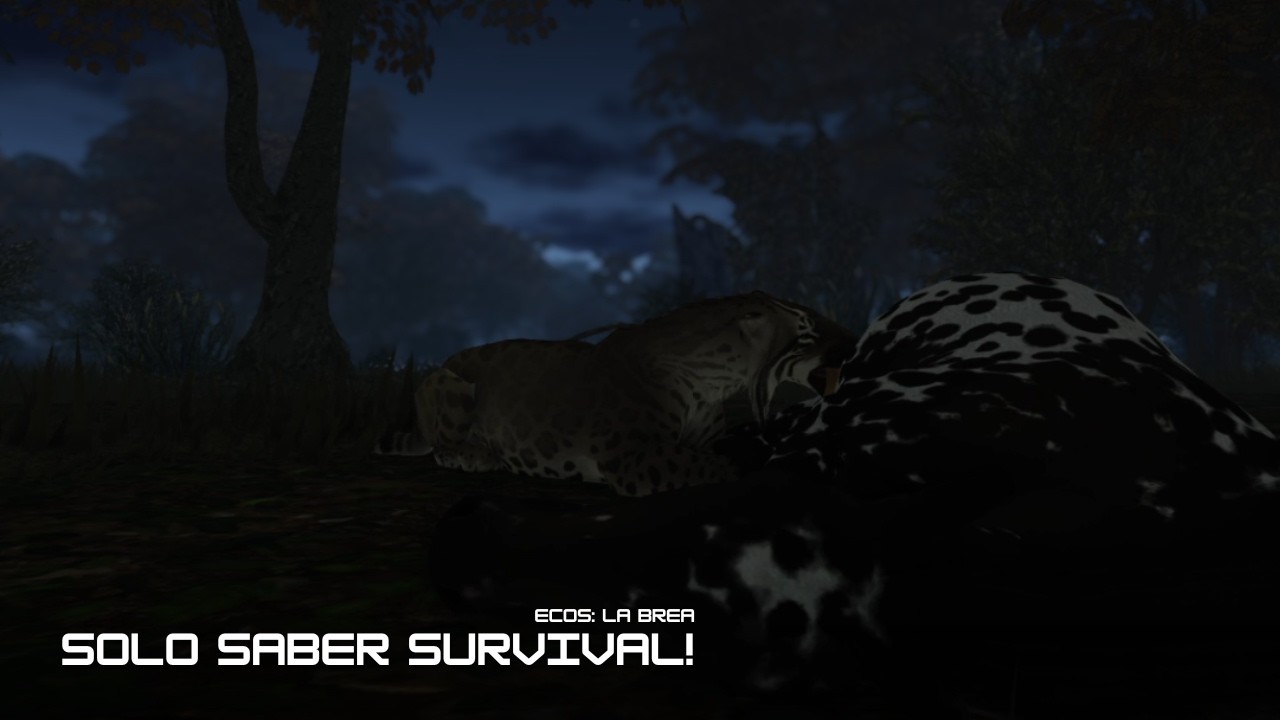 Solo Sabertooth Survival Was Brutal… | Ecos: La Brea Roblox - YouTube