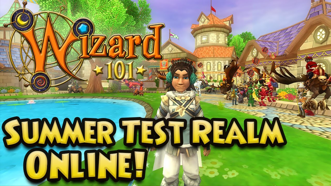 Wizard101 Summer Test Realm is Online! - YouTube