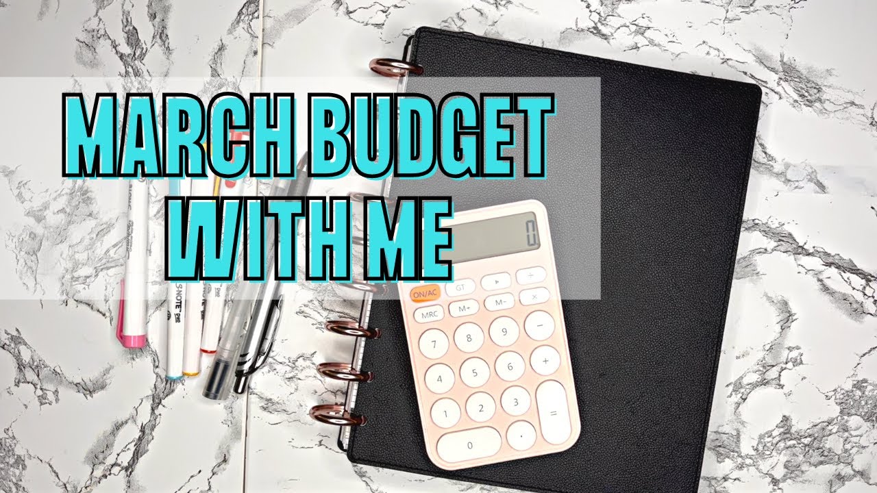 March Budgeting! // 0-Based Budgeting // Happy Planner & Plum Paper ...