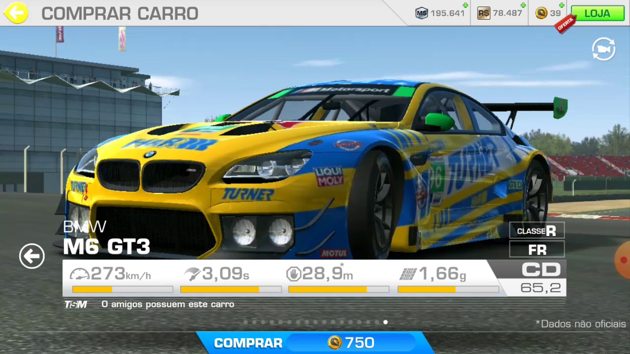 REAL RACING 3 ALL CARS LIST - YouTube
