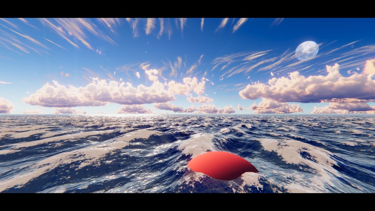 OCEANIS far water and waves scaling - YouTube