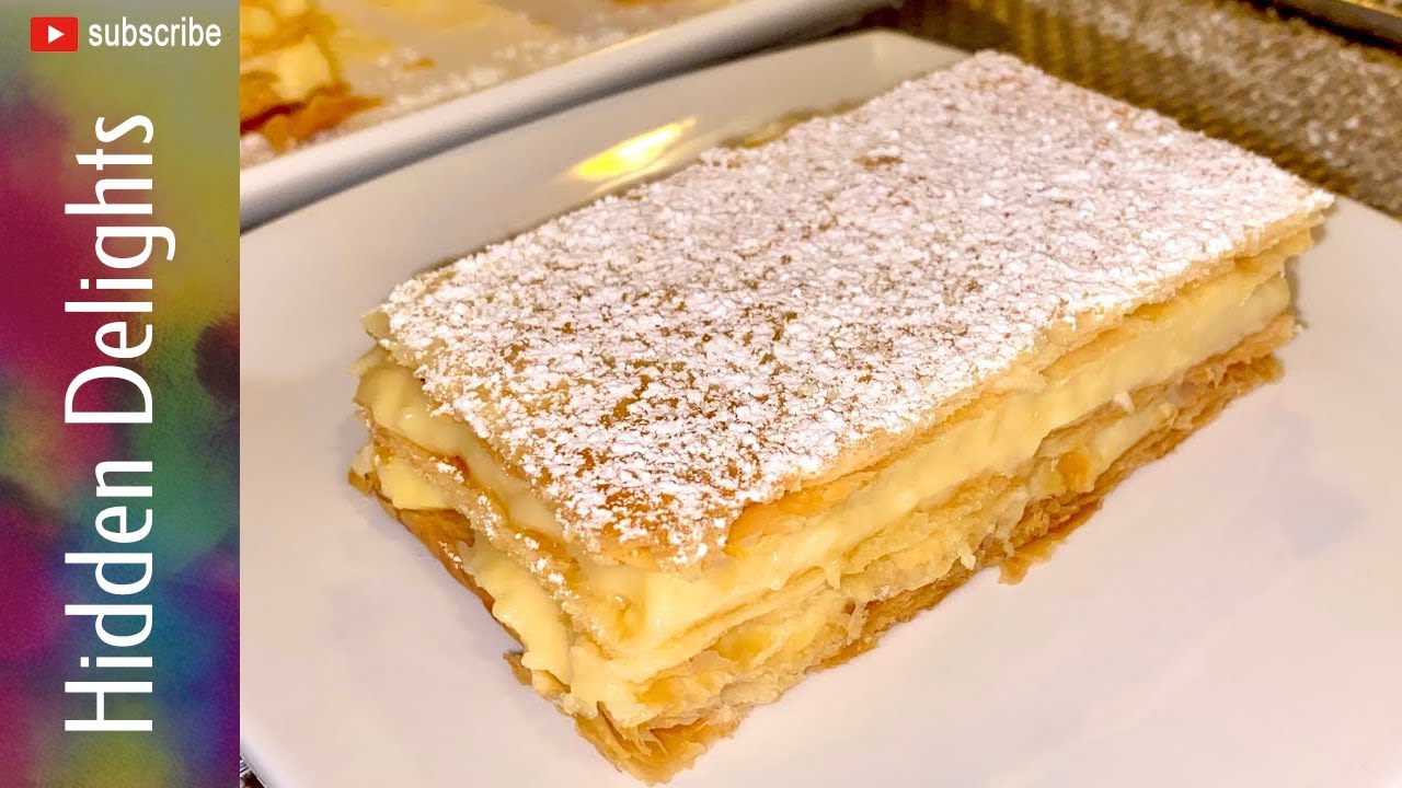 Mille Feuille | EASY Recipe - YouTube
