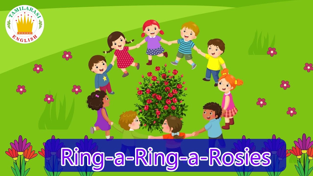 Ring A Ring O'Roses -Nursery Rhymes for Babies & Children| Kids Songs ...
