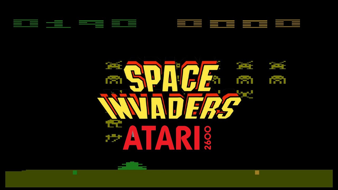 Let`s Play A Memorable Arcade Classic: Space Invaders (Atari 2600) - YouTube