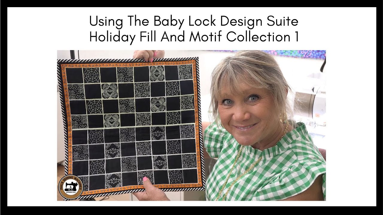 Using The Baby Lock Design Suite Holiday Fill And Motif Collection 1 ...