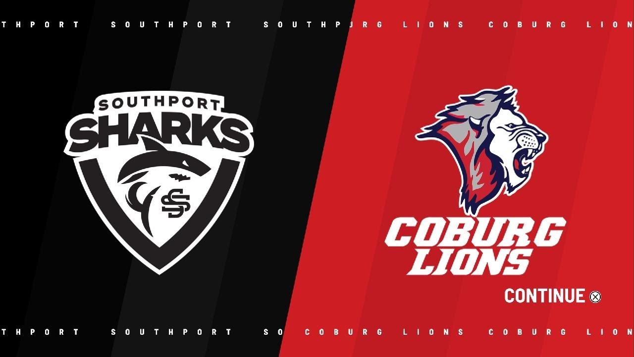 AFL 23 Round 13 Southport Sharks vs Coburg Lions - YouTube
