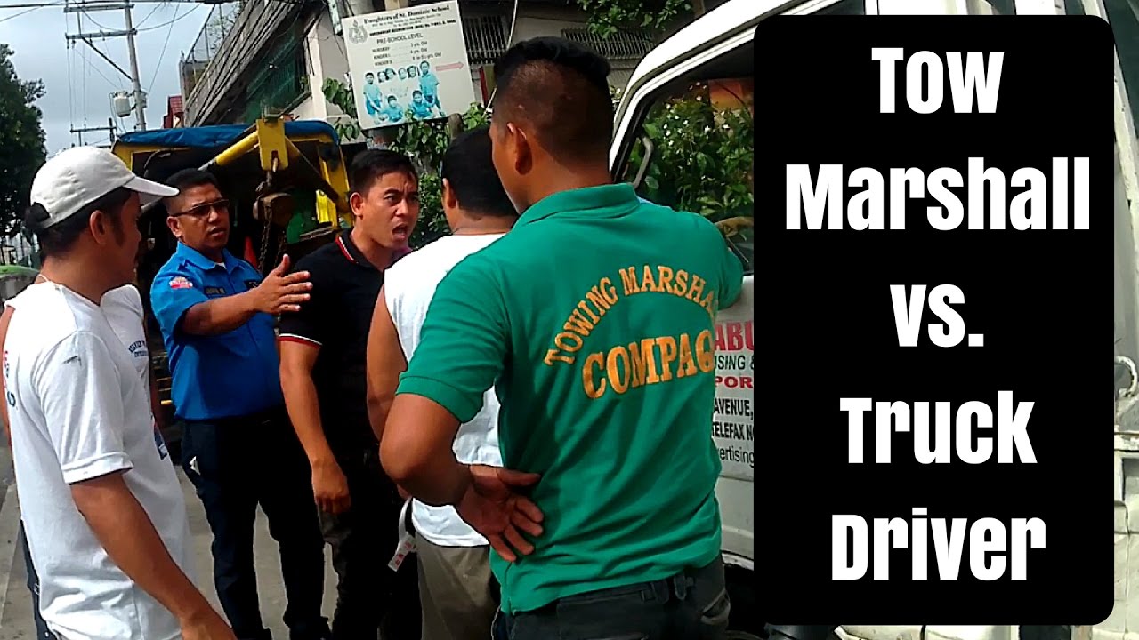 TOWING PERSONNEL VS. TRUCK DRIVER FIGHT! ROAD RAGE! - YouTube