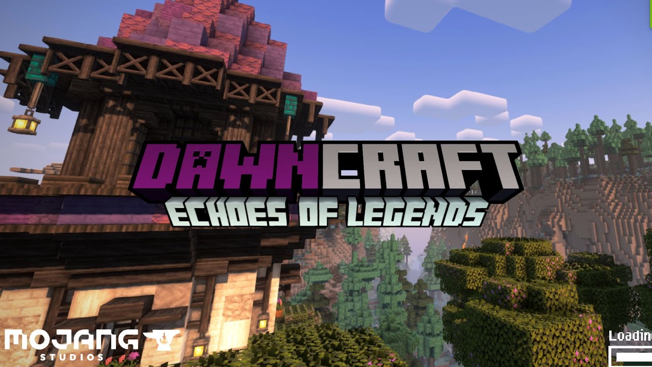 ⚔️ ¡Explora DAWNCRAFT: Echoes of Legends! 🐉 El Mejor Modpack RPG de Minecraft 1.21.5 - YouTube