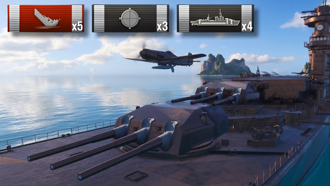 German Hybrid Cruiser Plays Better Than a Carrier - YouTube