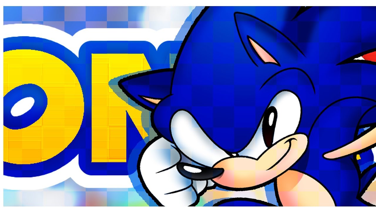 SPEEDPAINT- i Remaked the SONIC R Title Screen! - YouTube