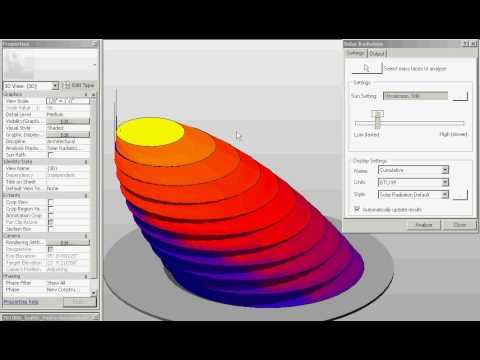 buildz: Form Finding with Solar Radiation Analysis - YouTube