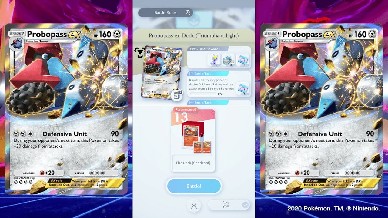 Probopass EX - Step-Up Battle | Advanced (Triumphant Light) Pokémon TCG ...