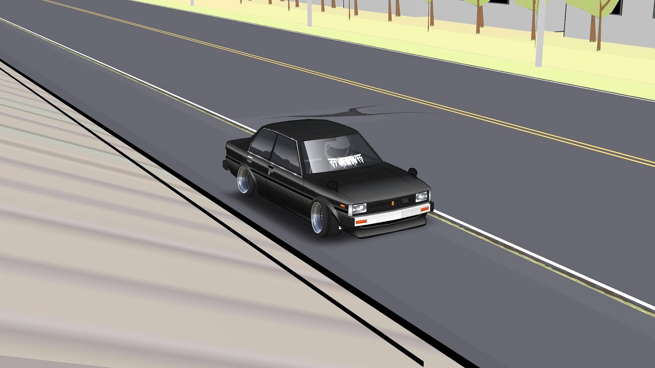 TOYOTA CORROLA DX MOD • FR LEGENDS CINEMATIC - YouTube