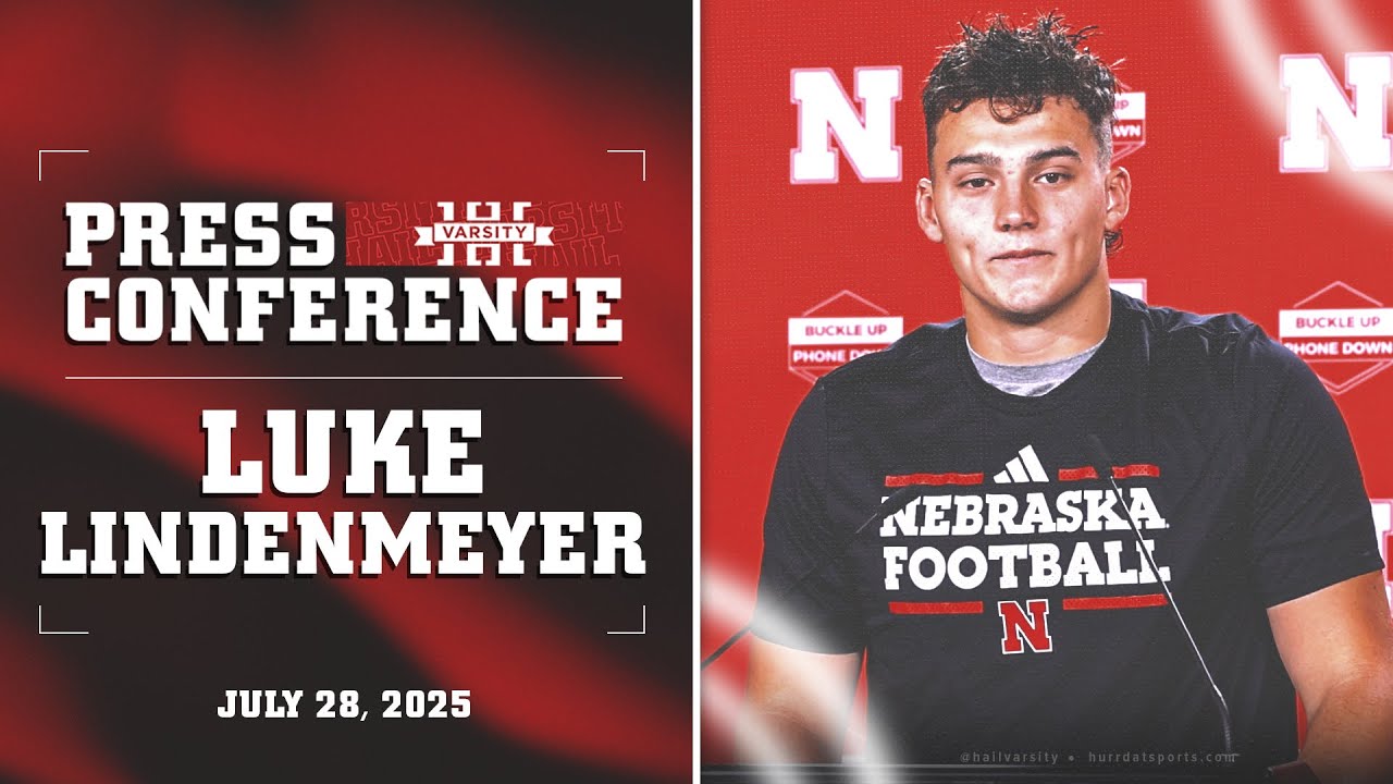 Husker Tight End Luke Lindenmeyer interview | Nebraska Football Press ...